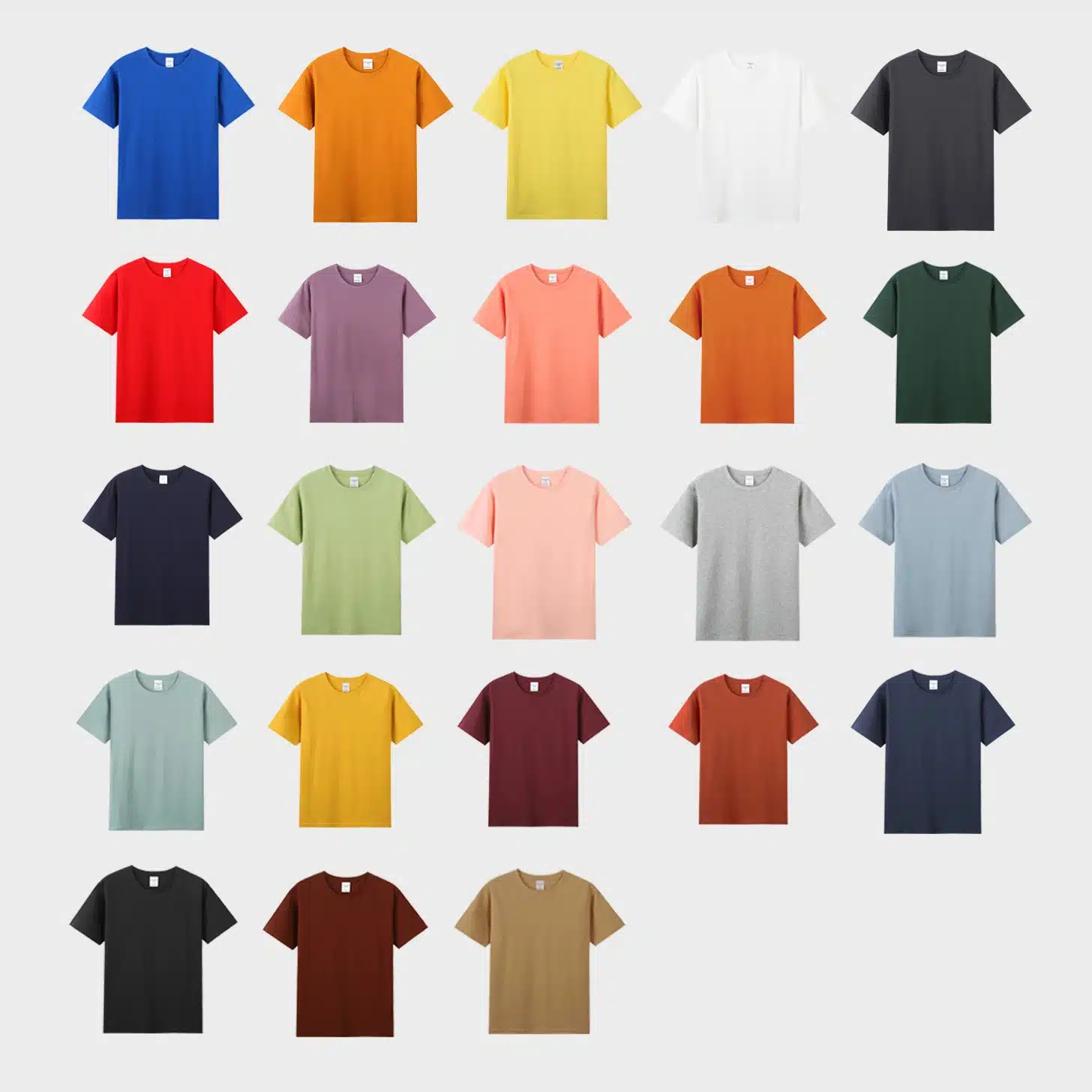 Soft Custom T-Shirts - 100% Cotton Crew Neck T-shirts